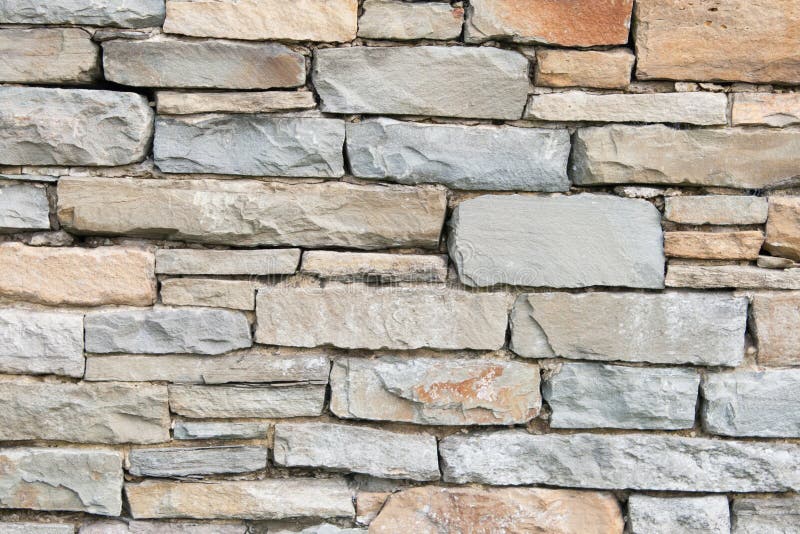 A Retro Texture Stone Wall Pattern for Background Stock Image - Image ...