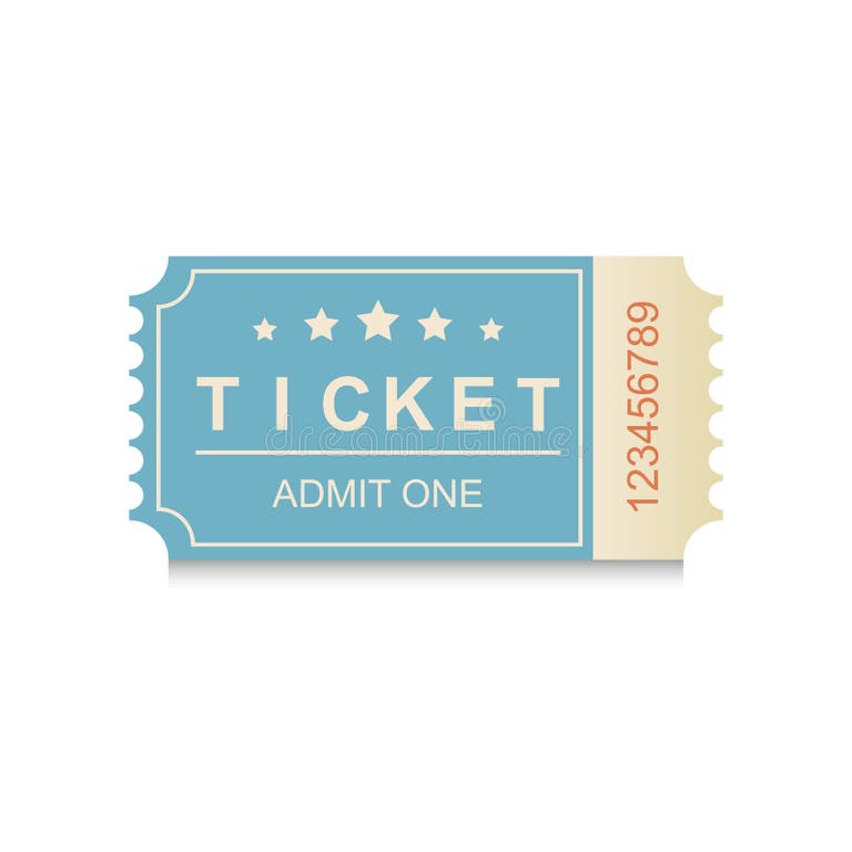 Retro tickets stock vector. Illustration of invitation - 155928637