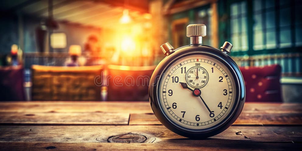 Retro Timer Icon a Timeless Visual for Mobile and Web Design Time ...