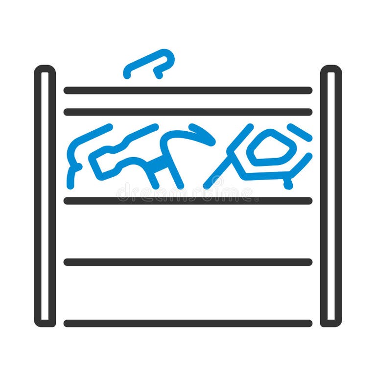 Retro Tool Box Icon stock vector. Illustration of recovery - 245614543