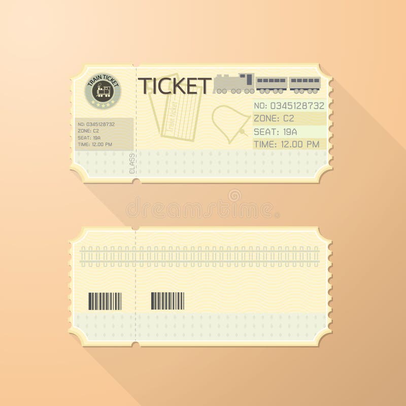 Train Ticket Template