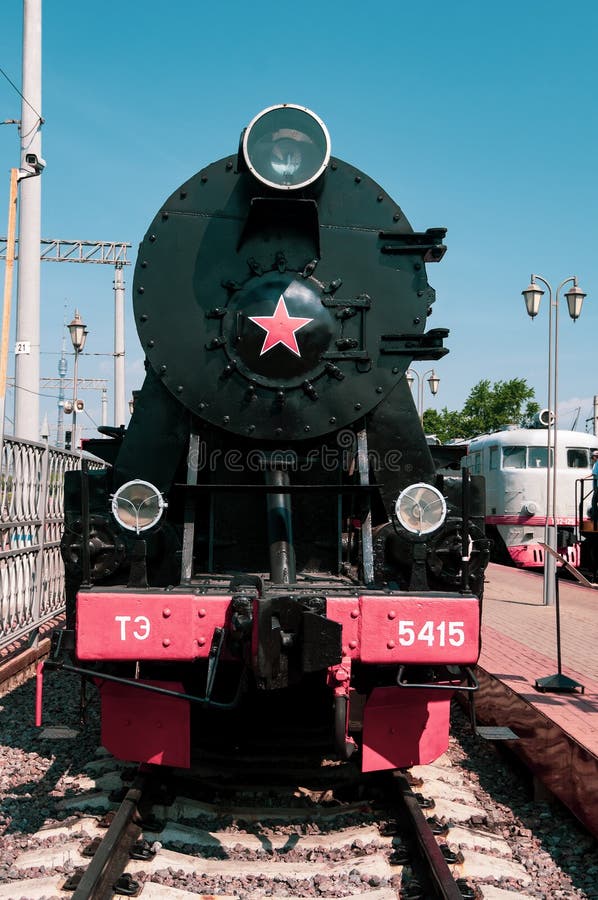 Retro Trains Museum in Moscow Editorial Photography - Image of museum ...