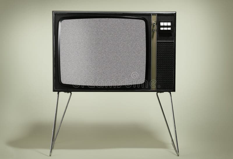 Stack of old color TV stock illustration. Illustration of channel ...