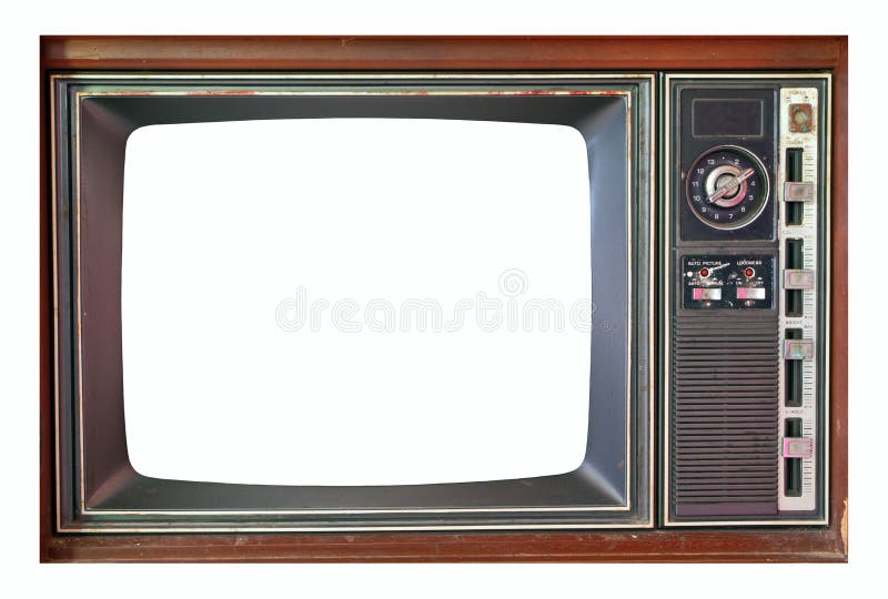 Retro TV stock image. Image of home, style, tube, retro - 22543533