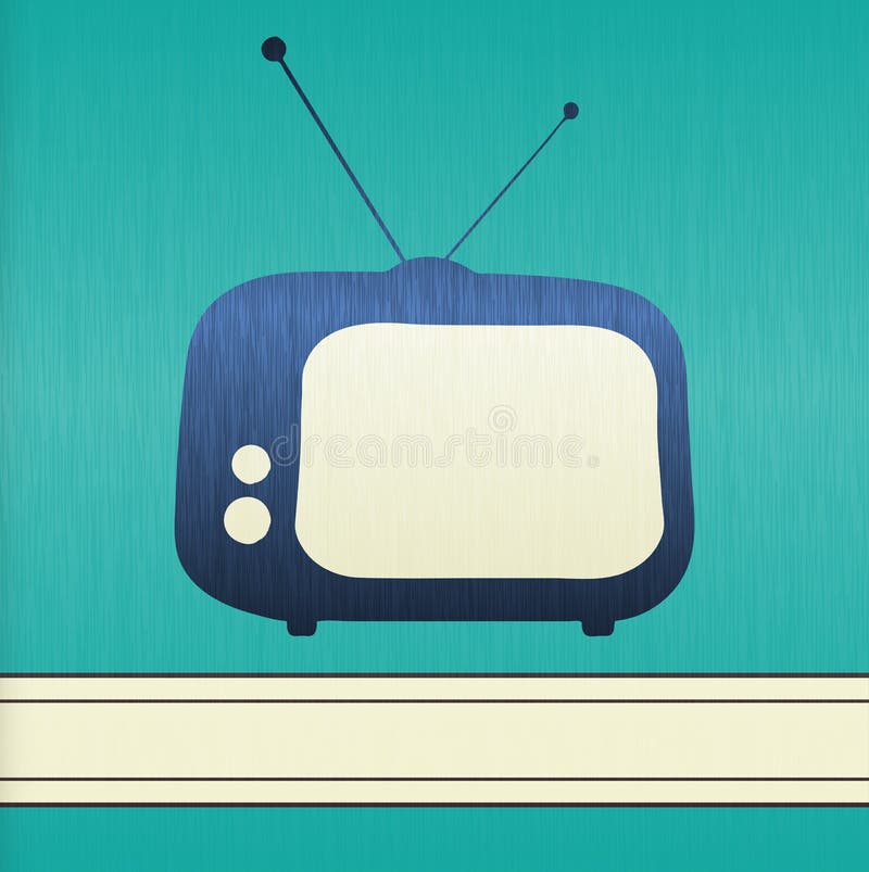 Background with tv stock vector. Illustration of backdrop - 26689370