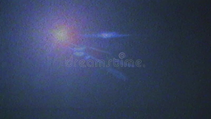 VHS Effect. Blue Screen TV Picture Tube. Digital Pixel Noise Vhs Effect ...