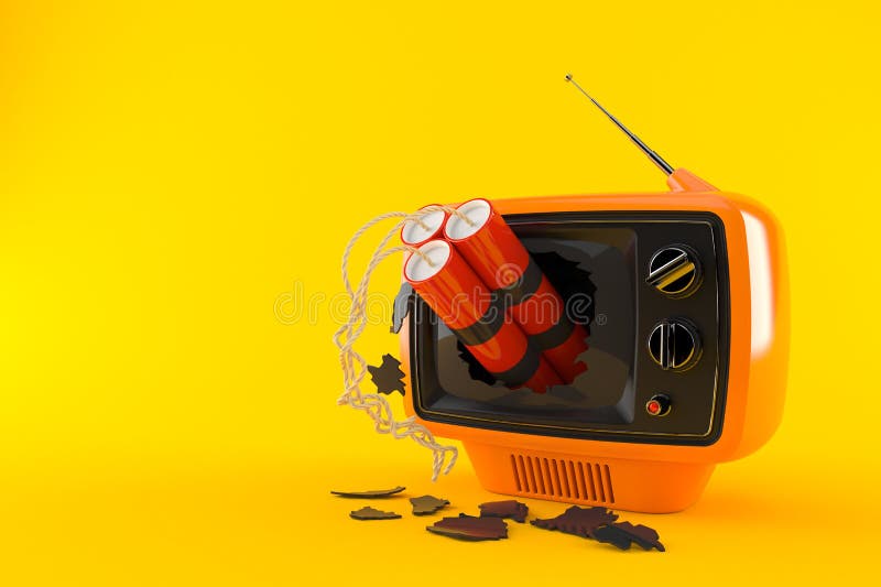 Tv Exploding Stock Illustrations – 18 Tv Exploding Stock Illustrations ...