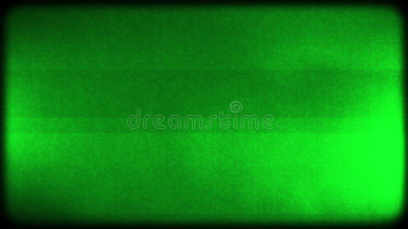 VHS Effect on Green Screen. Jitter, Defects, Noise and Artifacts on the ...