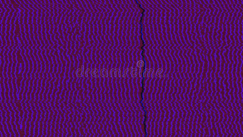 Retro TV Error Effect: Nostalgic Glitch and Distorted Screen Imitation ...