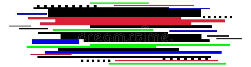 Retro Tv Pixel Texture. Broken Game Distortion Stock Illustration ...