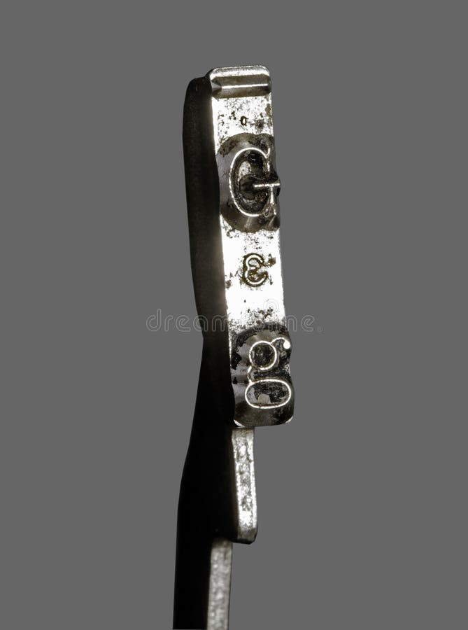 Retro Typewriter Macro Letter G Stock Photo - Image of retro, classic ...