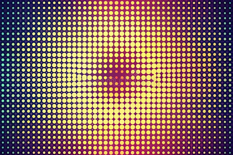 Retro Vertical Halftone Dotted Loop Animation Background a Vintage Old ...