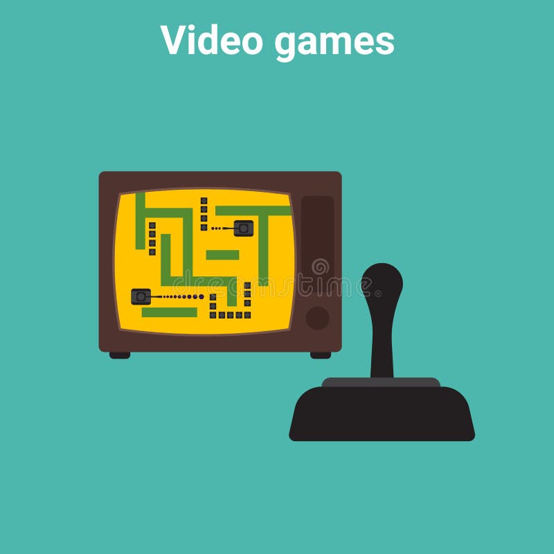 Retro Game Play Sign Stock Illustrations – 29,028 Retro Game Play Sign ...