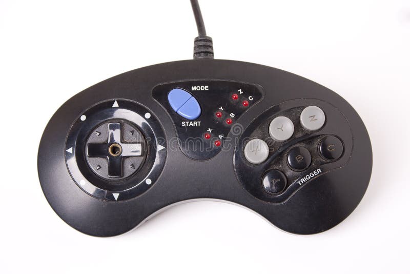 Retro Video Game Controller Stock Photo - Image of retro, seventies ...