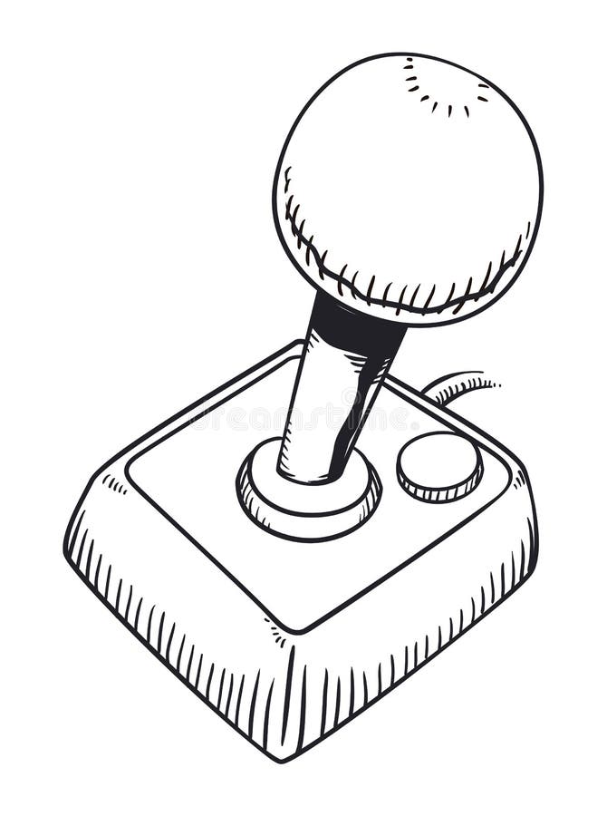 Controller Hand Drawn Stock Illustrations – 961 Controller Hand Drawn ...