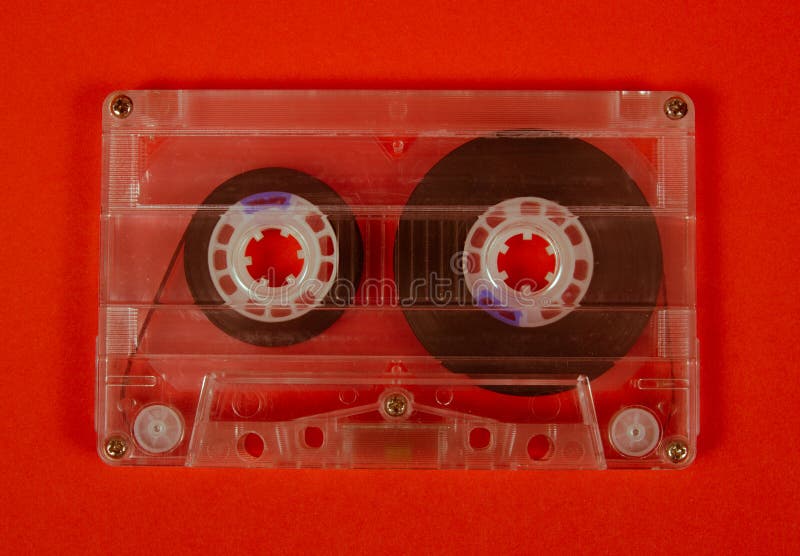 Retro Vintage Audio Cassette. Stock Photo - Image of stereo, audio ...