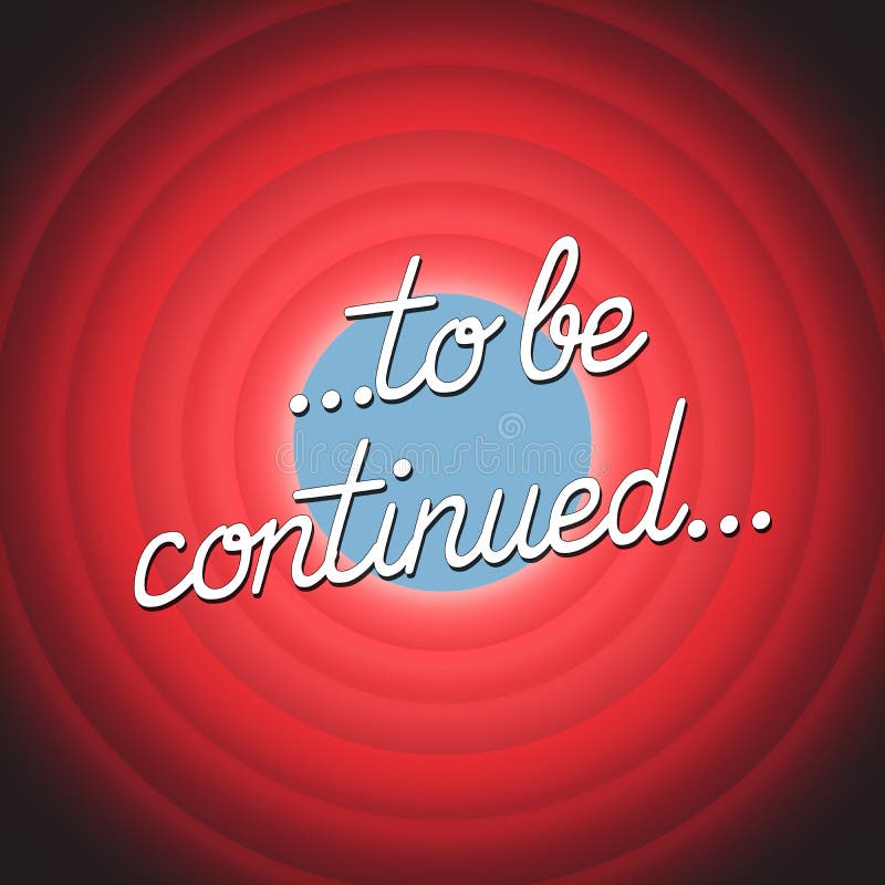 Looney Toons Rings To Be Continued Stock Illustration - Illustration of ...