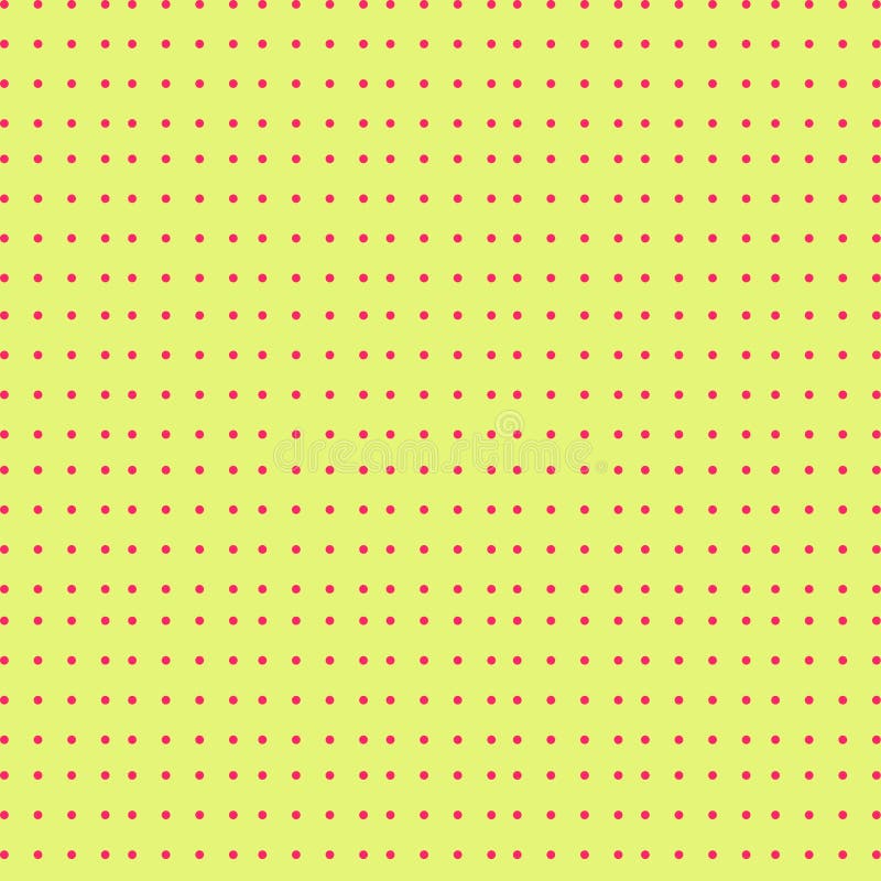 Neon Pink Little Dot Pattern Stock Illustration - Illustration of ...