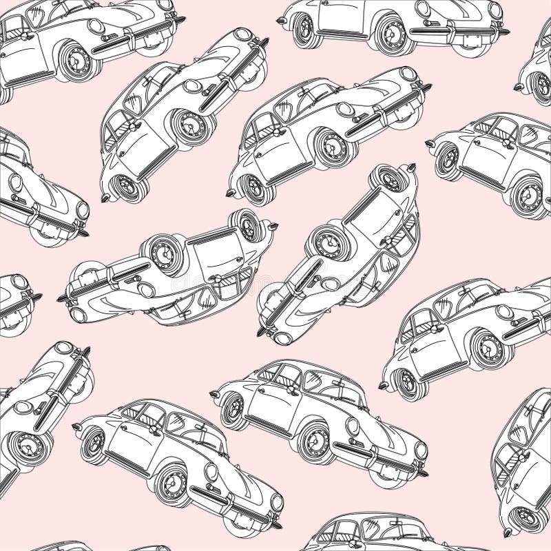 Sport Car Side View Pattern Stock Illustrations – 99 Sport Car Side ...