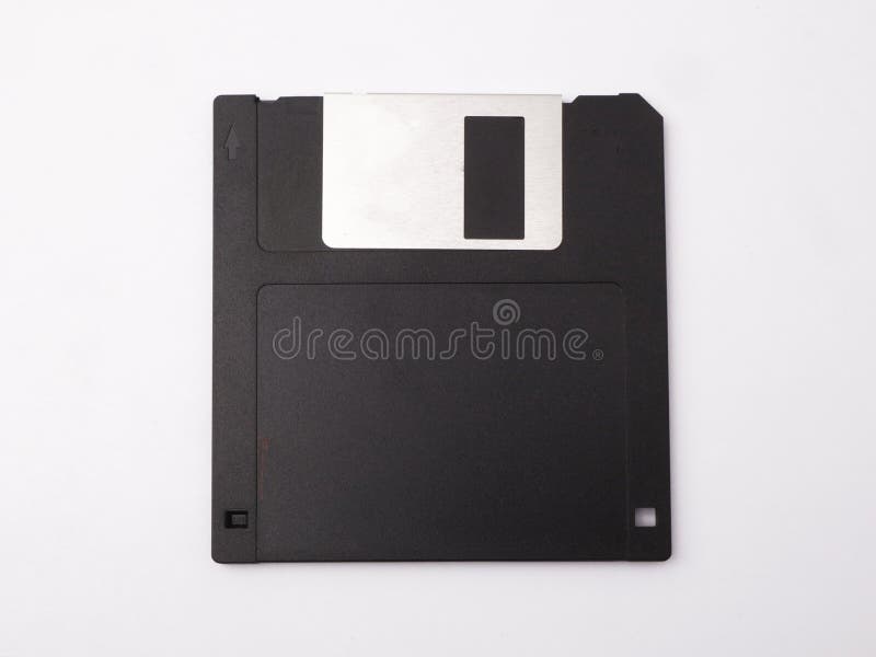 Retro Vintage Floppy Disk Diskettes on White, Old Time Computer Storage ...