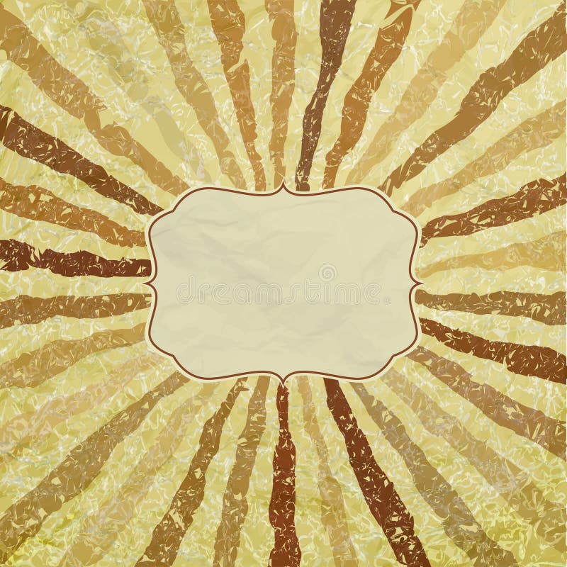 Square vintage sign. stock vector. Illustration of colors - 28247843