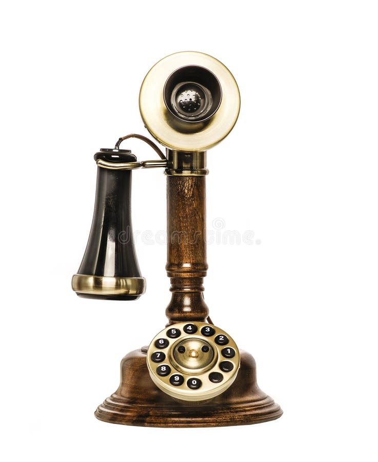 Very Old Phone stock image. Image of operator, call, retro - 1559155