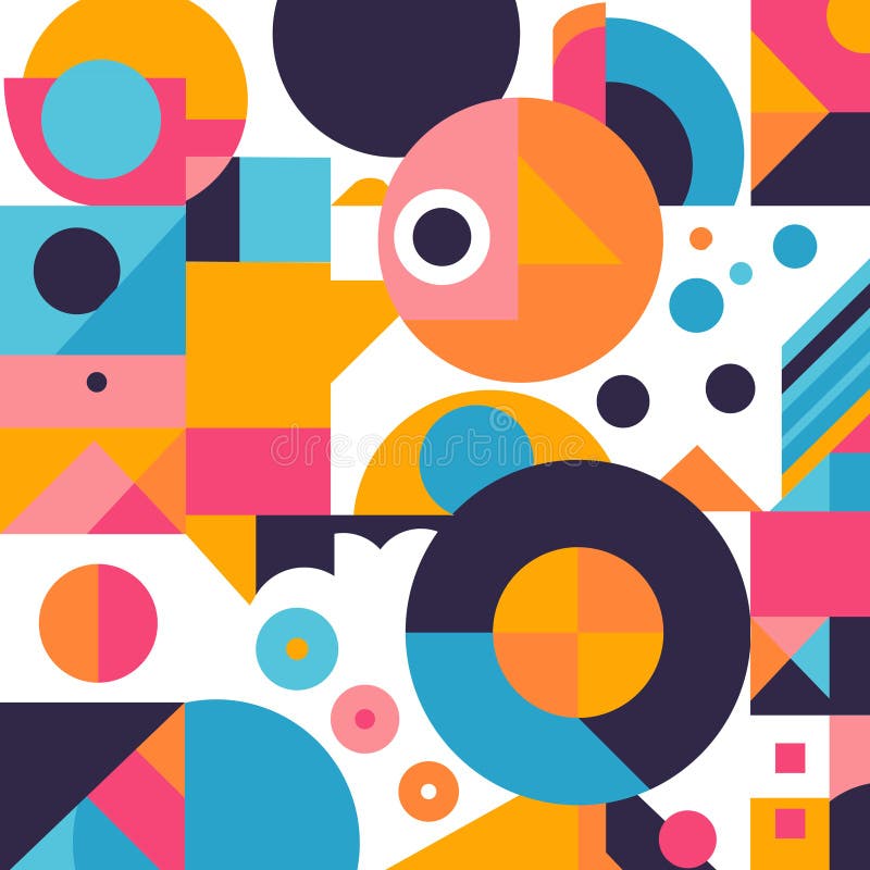 Retro Vintage Tiles Vector Art Work Hand Drawing Simple Stock Vector ...