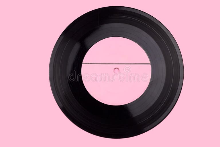 Retro vinylskiva arkivfoto. Bild av rosa, räkning, minimalism - 113584158
