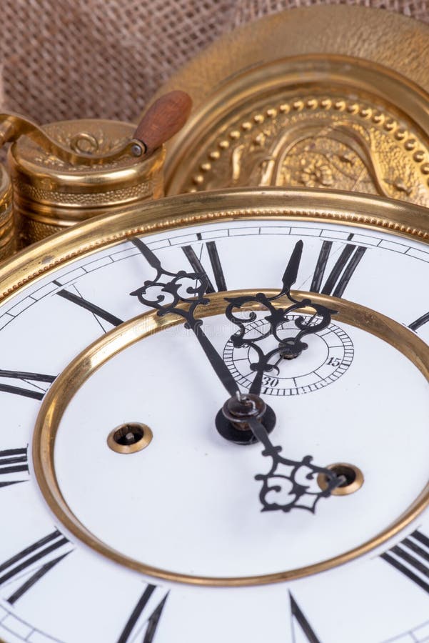 Retro wall clock face stock photo. Image of circle, symbol - 164153838