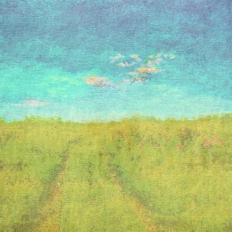 Retro Watercolor Background Stock Illustration - Illustration of ...