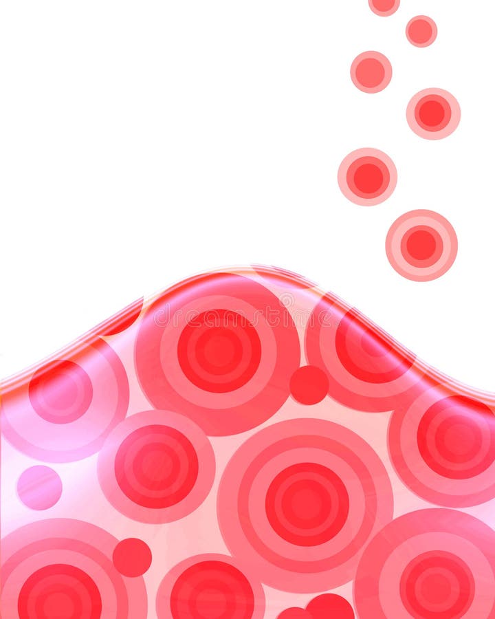 Smooth Hot Pink Waves stock illustration. Illustration of backdrop ...