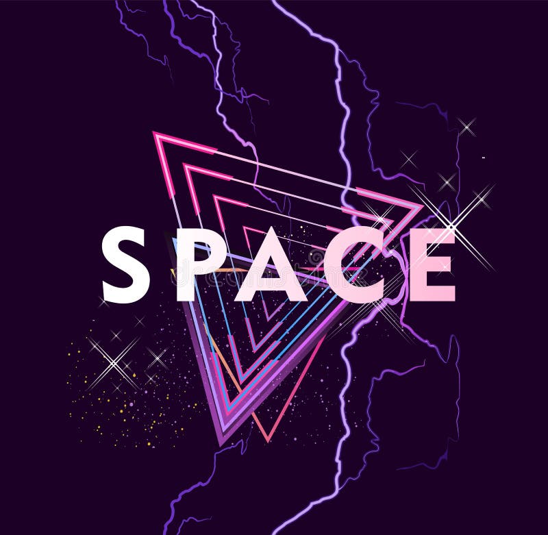 Vaporwave Lightning Stock Illustrations – 117 Vaporwave Lightning Stock ...