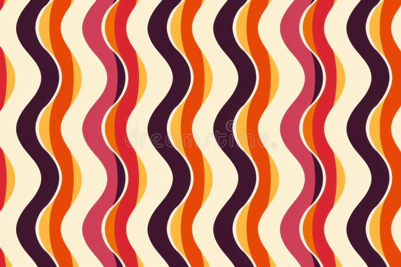 Retro Wave Pattern stock illustration. Illustration of dynamic - 342163473