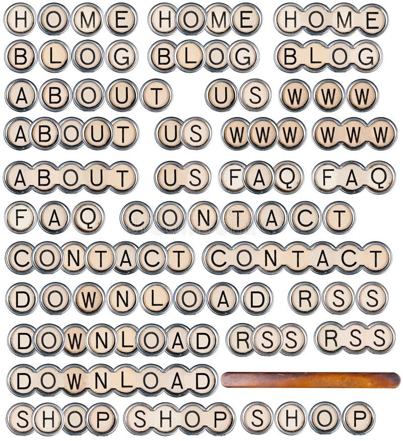 Retro web icons stock illustration. Illustration of shop - 27382934