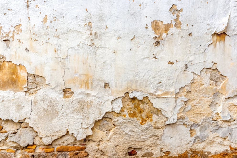 Retro Whitewashed Wall Texture Stock Illustration - Illustration of ...