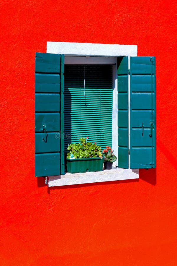 Retro window stock photo. Image of retro, exterior, flowers - 13907514