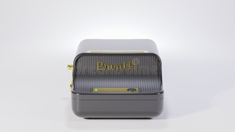 Retro Wireless Label Printer Stock Illustrations – 16 Retro Wireless ...