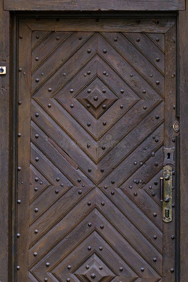 Retro wooden door stock image. Image of design, door - 56155287