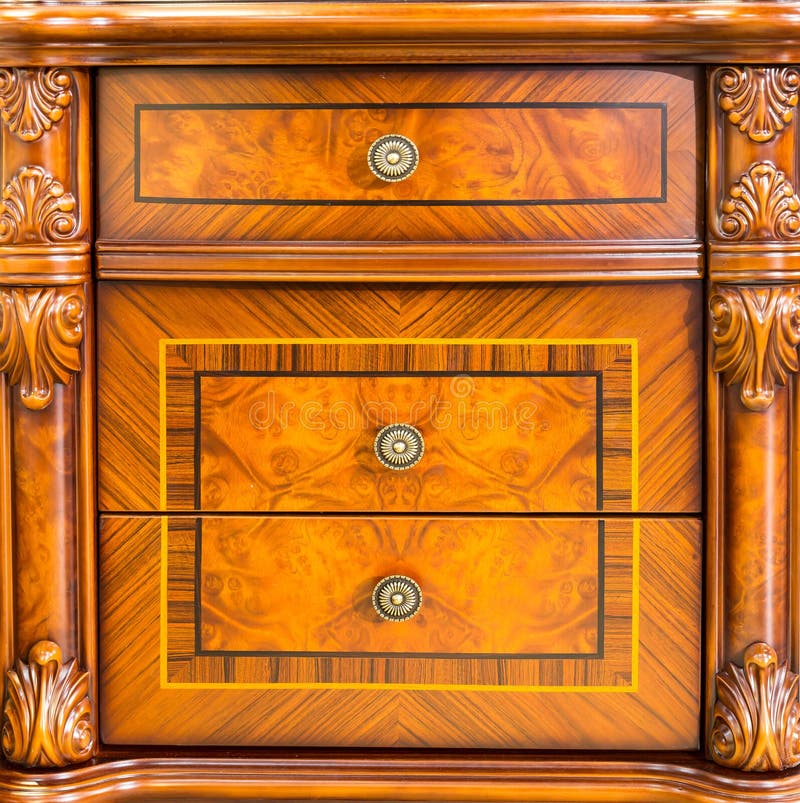 Retro wooden drawer stock image. Image of container, furniture - 53863801