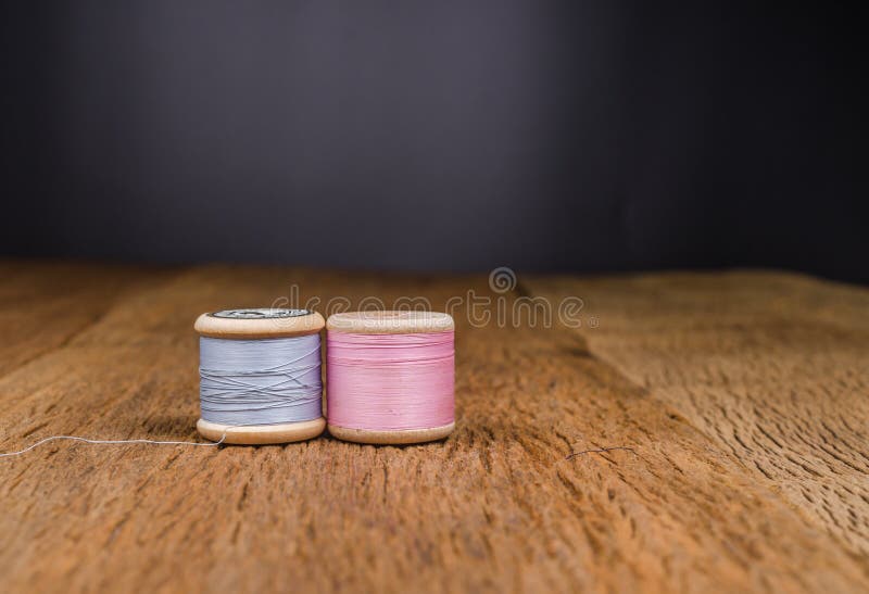 Retro wooden spool thread stock photo. Image of thread - 78142704