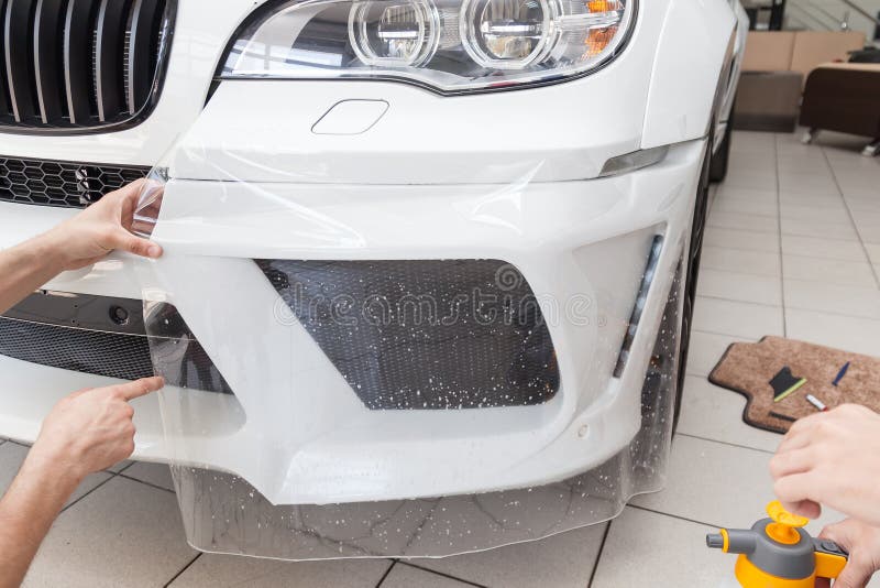 Retrofitting the Car with a Solid Transparent Protective Film, the ...