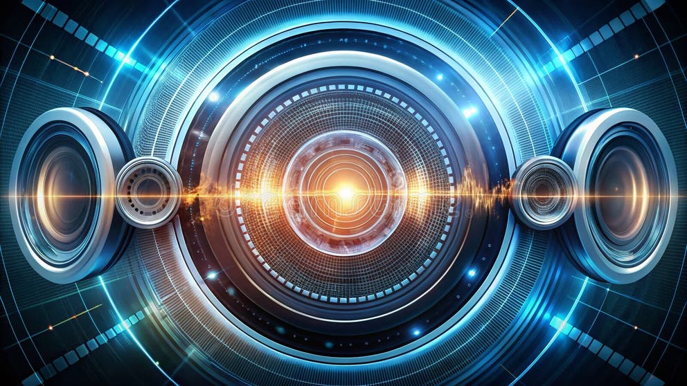 RetroFuture Audio Visualizer Experience the Pulsating Rhythm of Sound with a VintageInspired ...