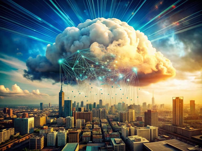 Stylized Cityscape Hint Stock Illustrations – 44 Stylized Cityscape ...