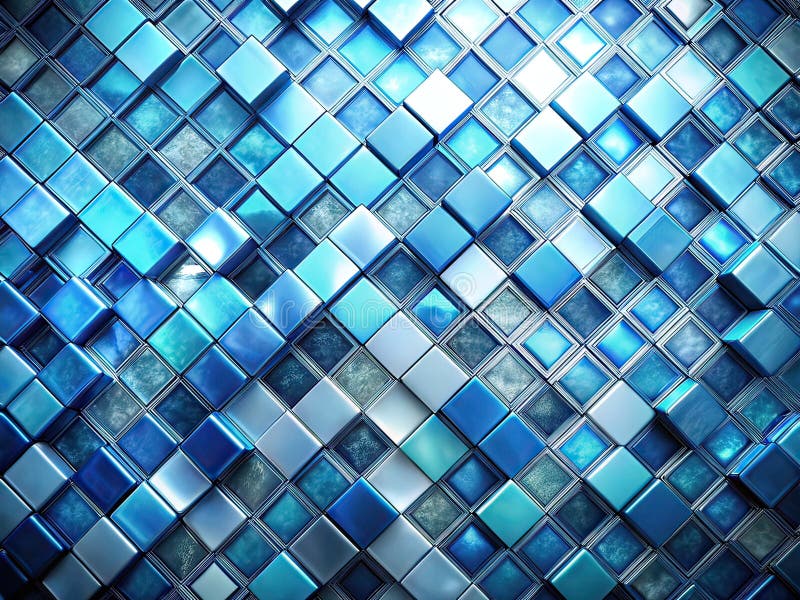 A Retrospective on Modern Technology Stunning Blue and Grey Glossy ...