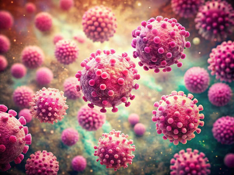 Retrospective Pink Cell Virus Microscopy a Vintage Exploration of Viral ...