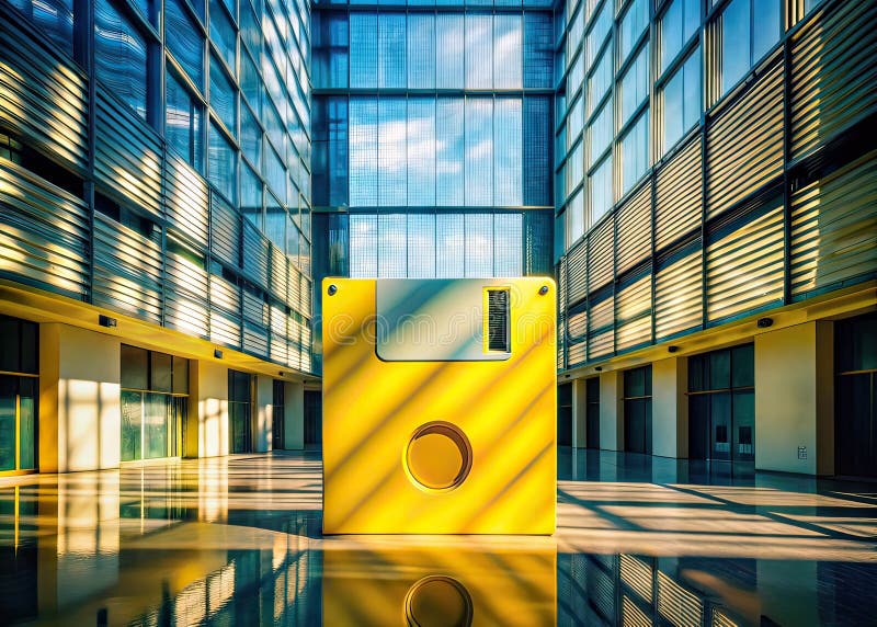 A Retrospective on Technology a Yellow Floppy Disk Embraces Modern ...