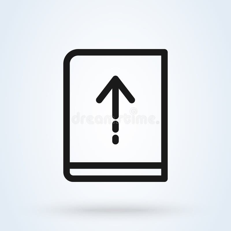 Return Book Icon of 3 Types. Isolated Vector Sign Symbol. Stock Vector ...