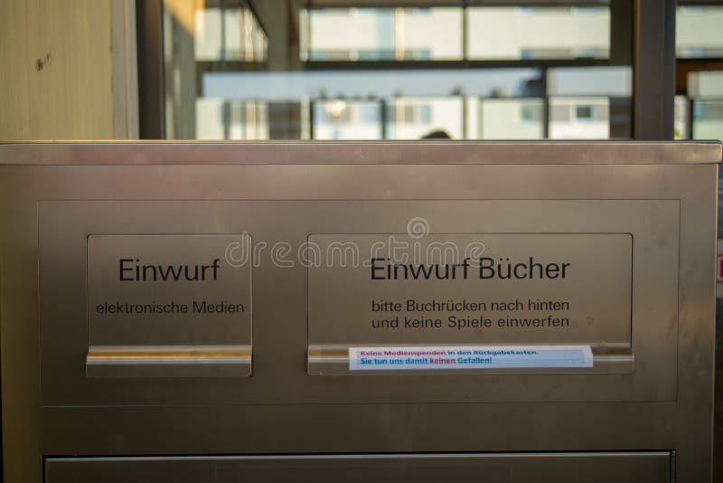 Library return box stock photo. Image of university, wall - 59314070