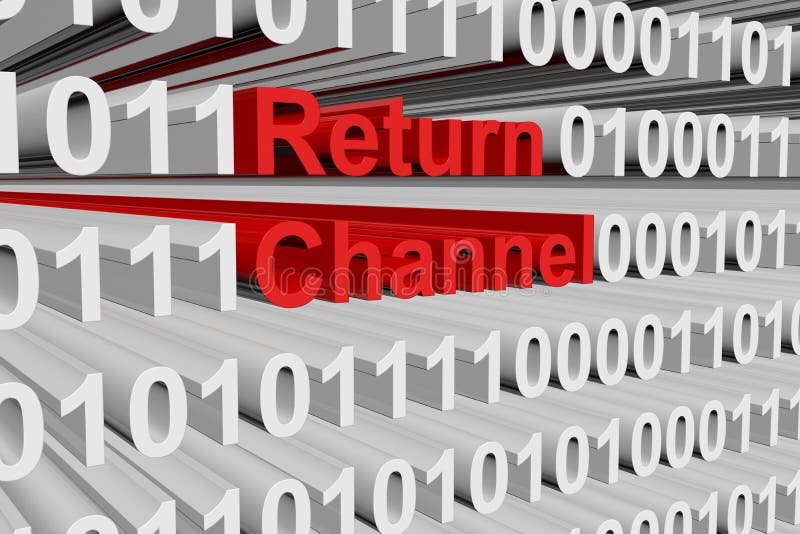 Return channel stock illustration. Illustration of digital - 87423726