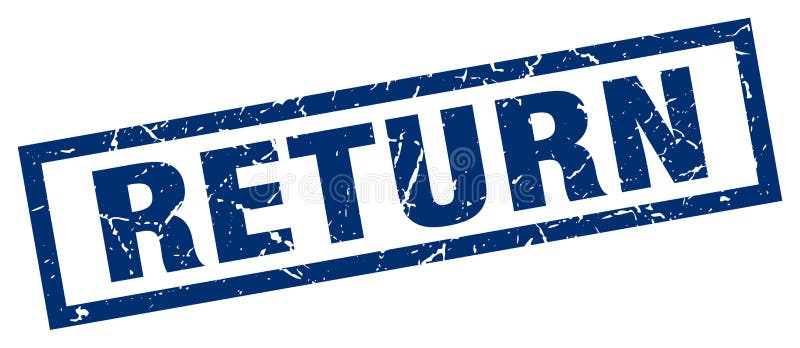 Return stamp stock vector. Illustration of badge, vector - 122278168